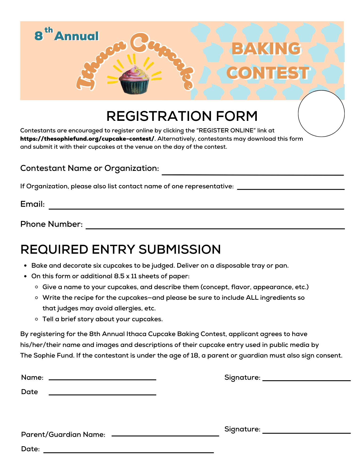 2023-Registration Form-1 – The Sophie Fund
